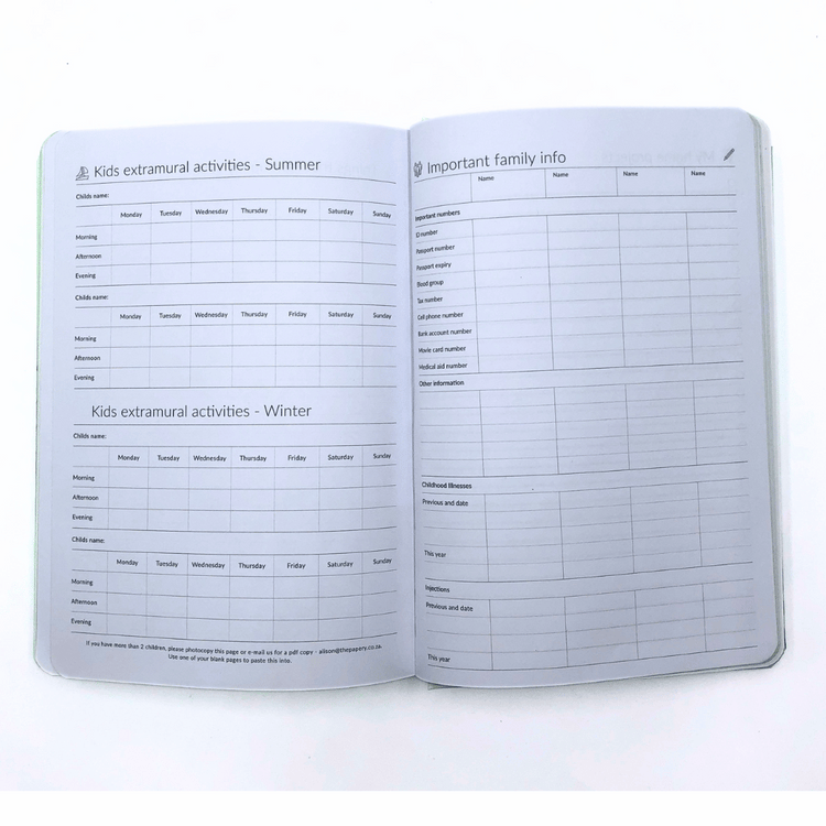 Flexi MOM Diary 2026: High Quality Flexible Cover A5 Diaries – The Papery