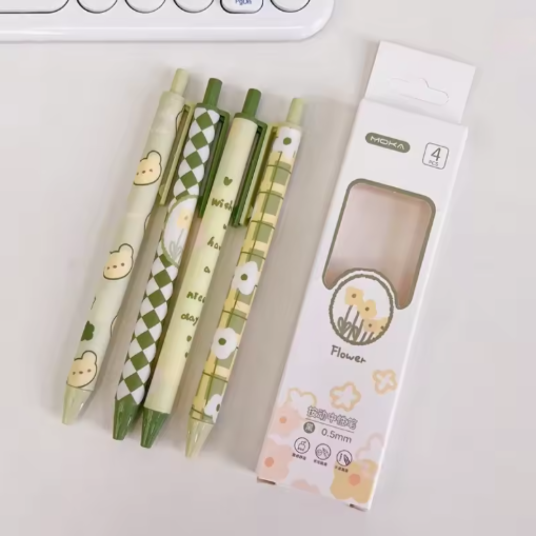 Matcha Green Pen Set – The Papery