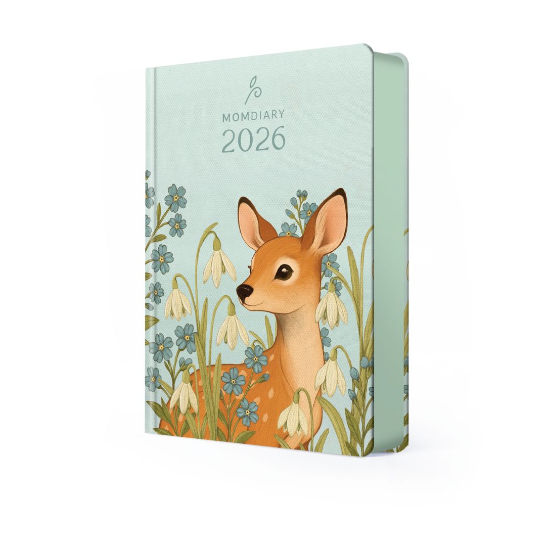 MOM Diary 2026 – Beautiful High Quality A5 Hardcover Diary – The Papery