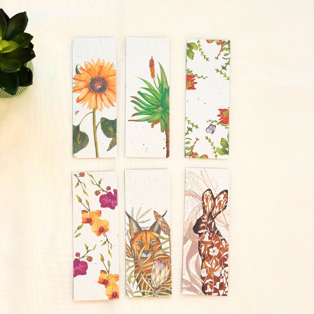 Seed Paper Bookmarks – The Papery